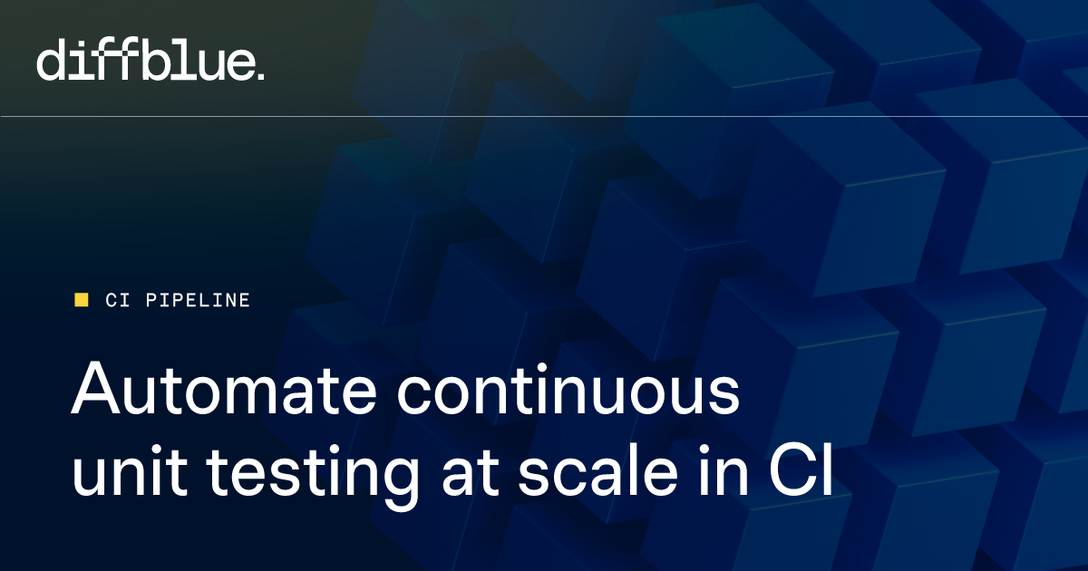 CI Pipeline - Diffblue